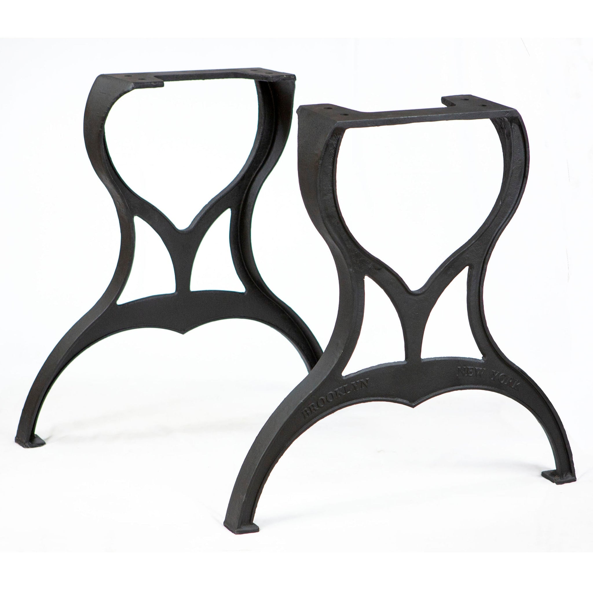 Heavy-Duty Industrial Cast Iron Table Legs