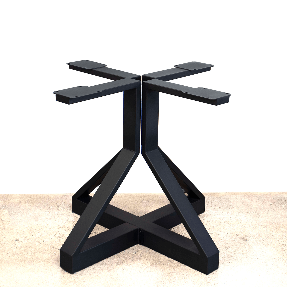 SS006 Round Dining Table Legs, 1 Set, Round-Z Shaped - taylorsc.co.uk
