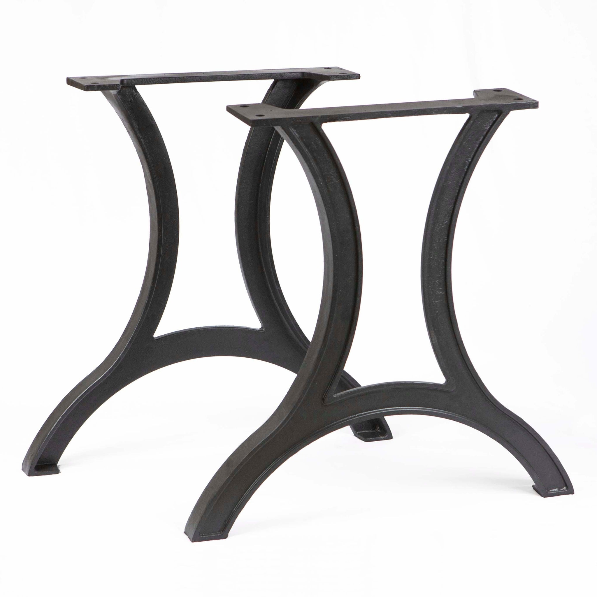 Cast Iron Dining Table Legs, Rustic Industrial Design, CN710