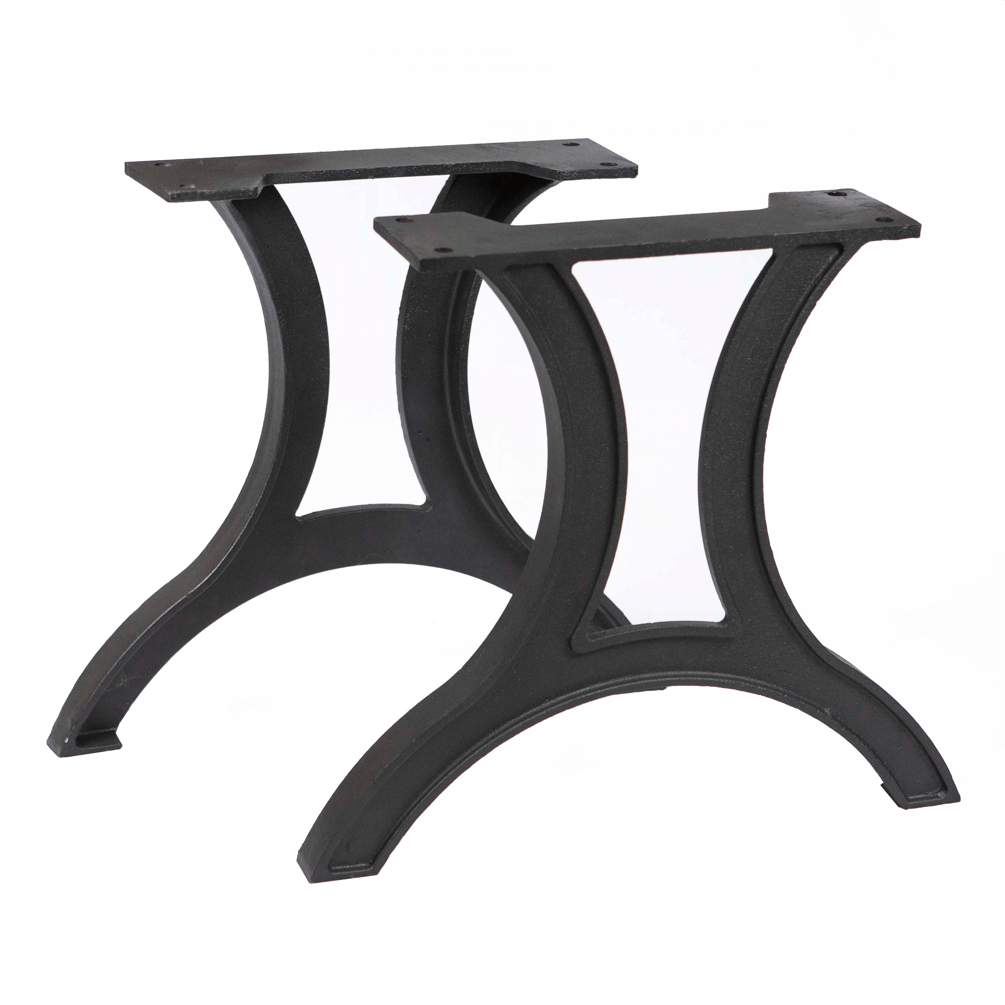 Cast Iron Coffee Table Legs, Industrial Durable Metal, CN720