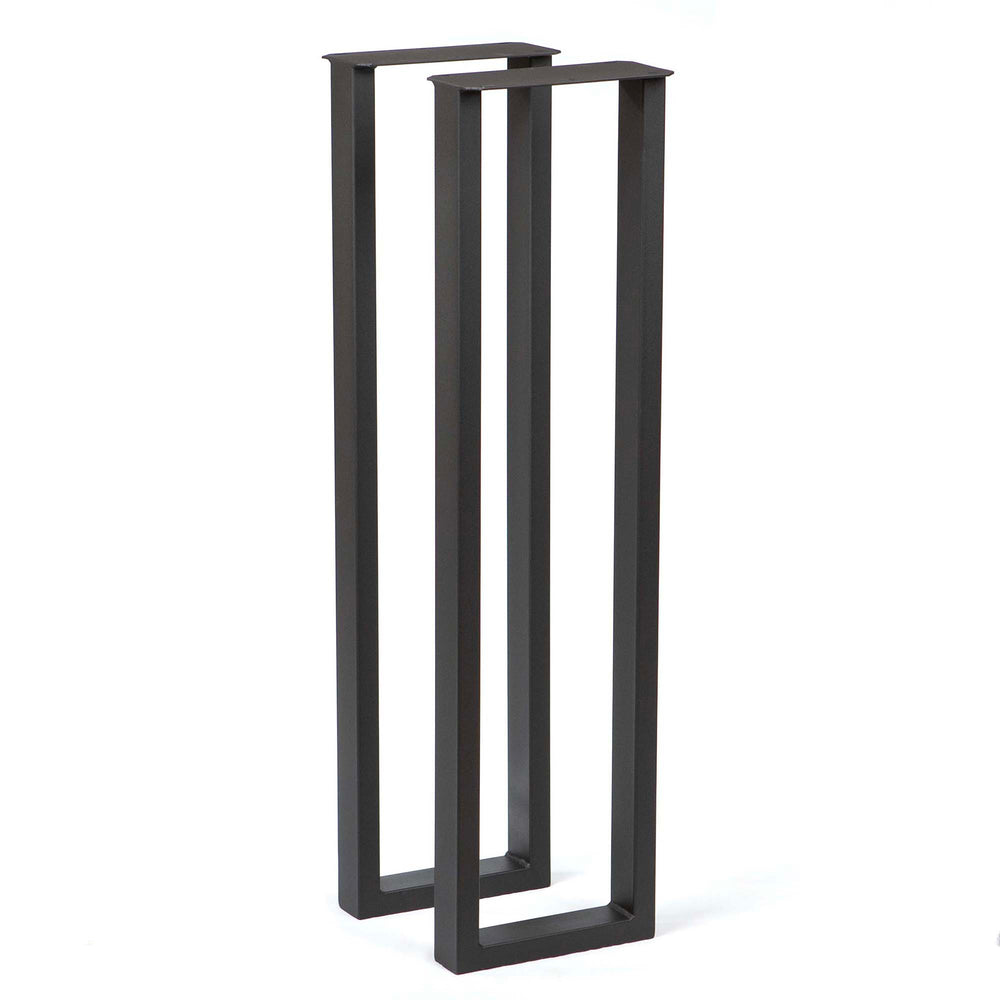 Metal Console Table Legs, U-Shaped Sofa Table Legs, W5033H34