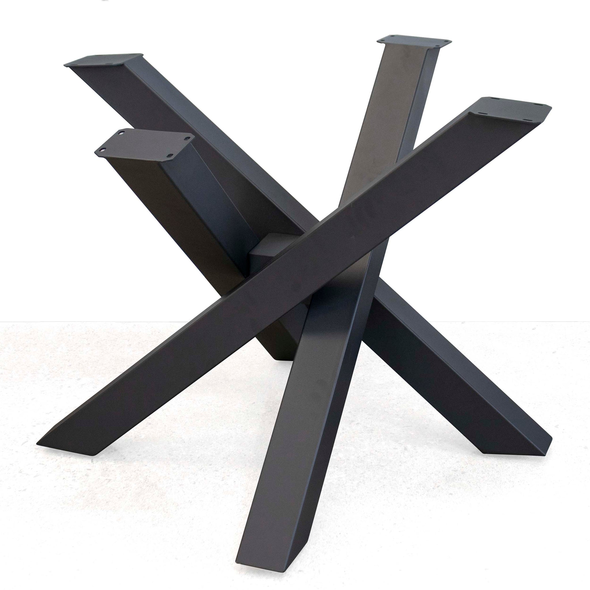 Round Dining Metal Table Legs, Straw Bundle Shaped, SS1711