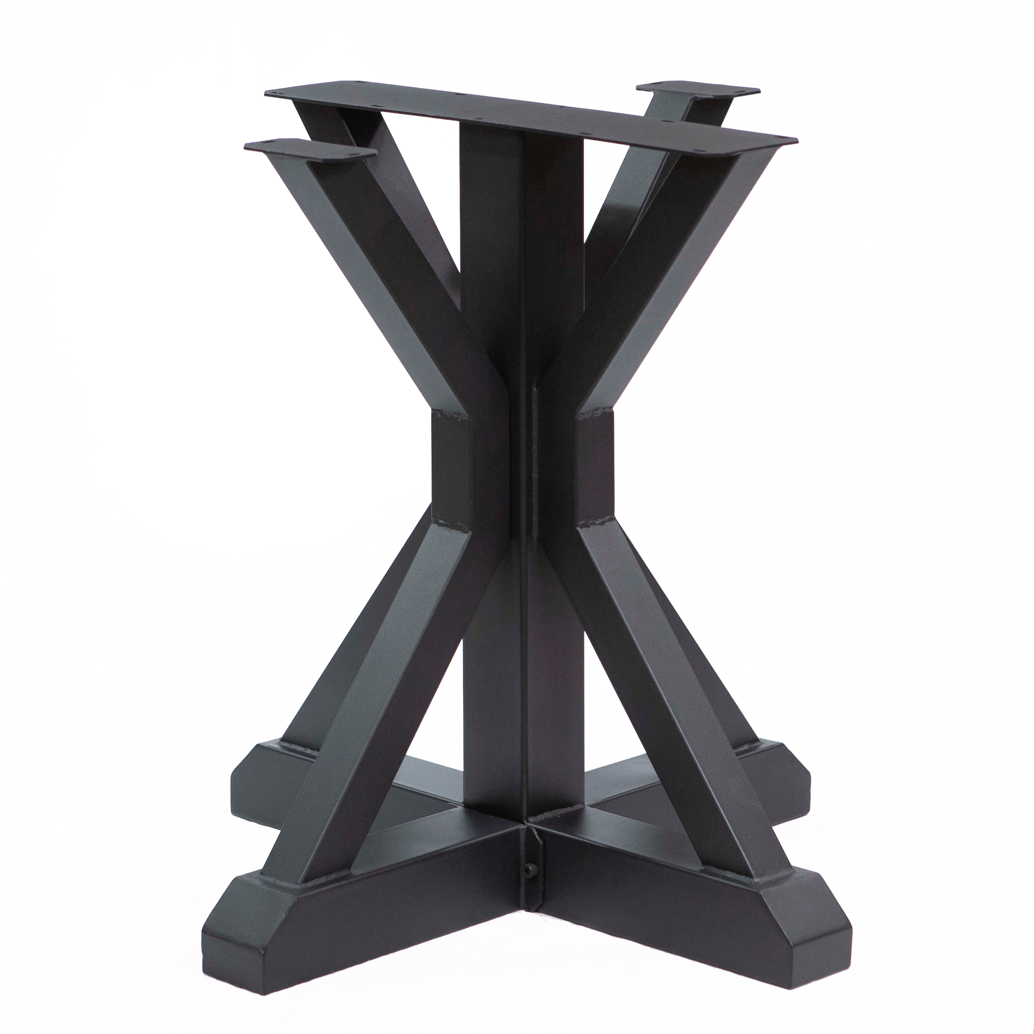 Round Dining Table Legs, Sturdy Metal Trestle, 71cm, SS511