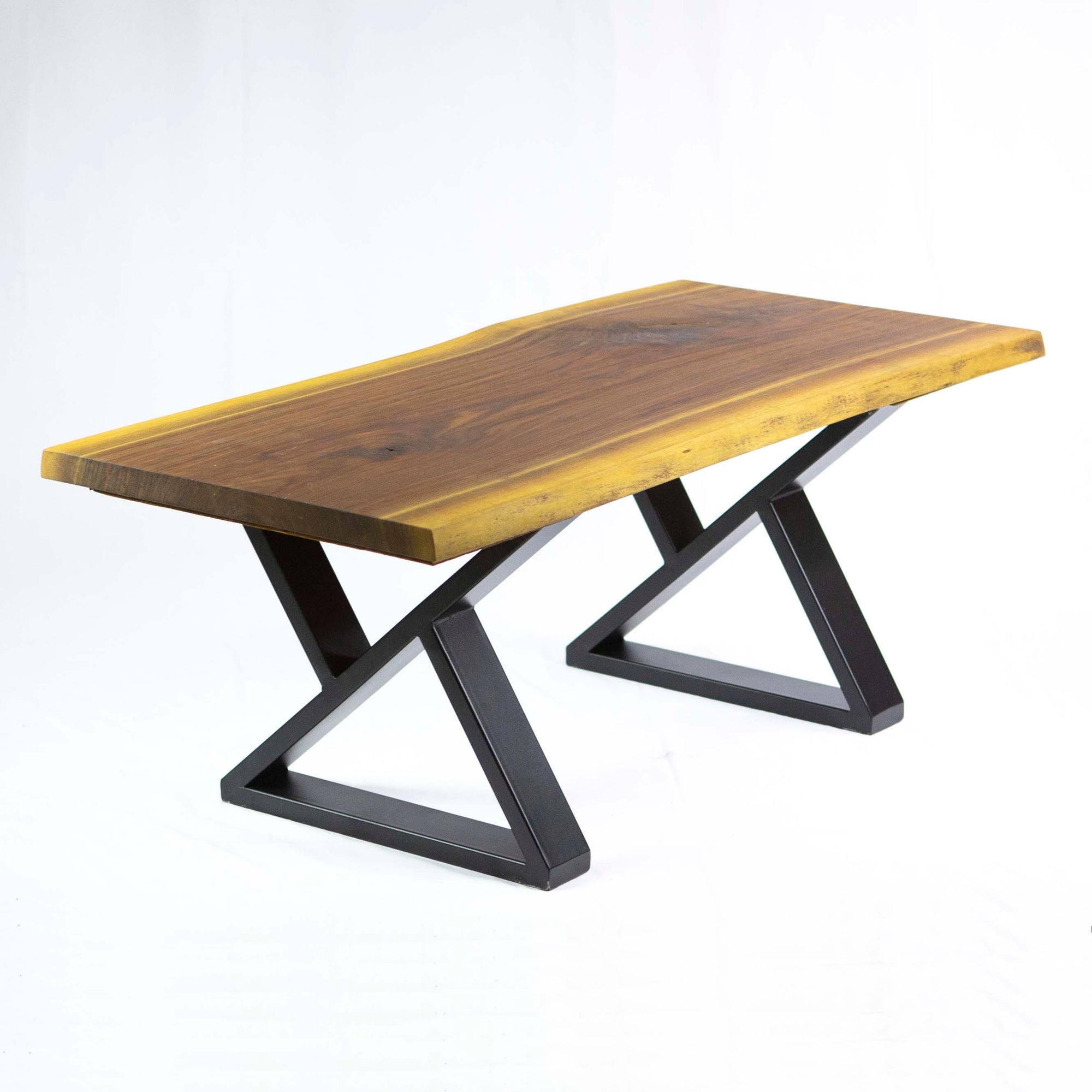 Z-Shape Steel Coffee Table Legs, Industrial-Grade Table Base, SS320