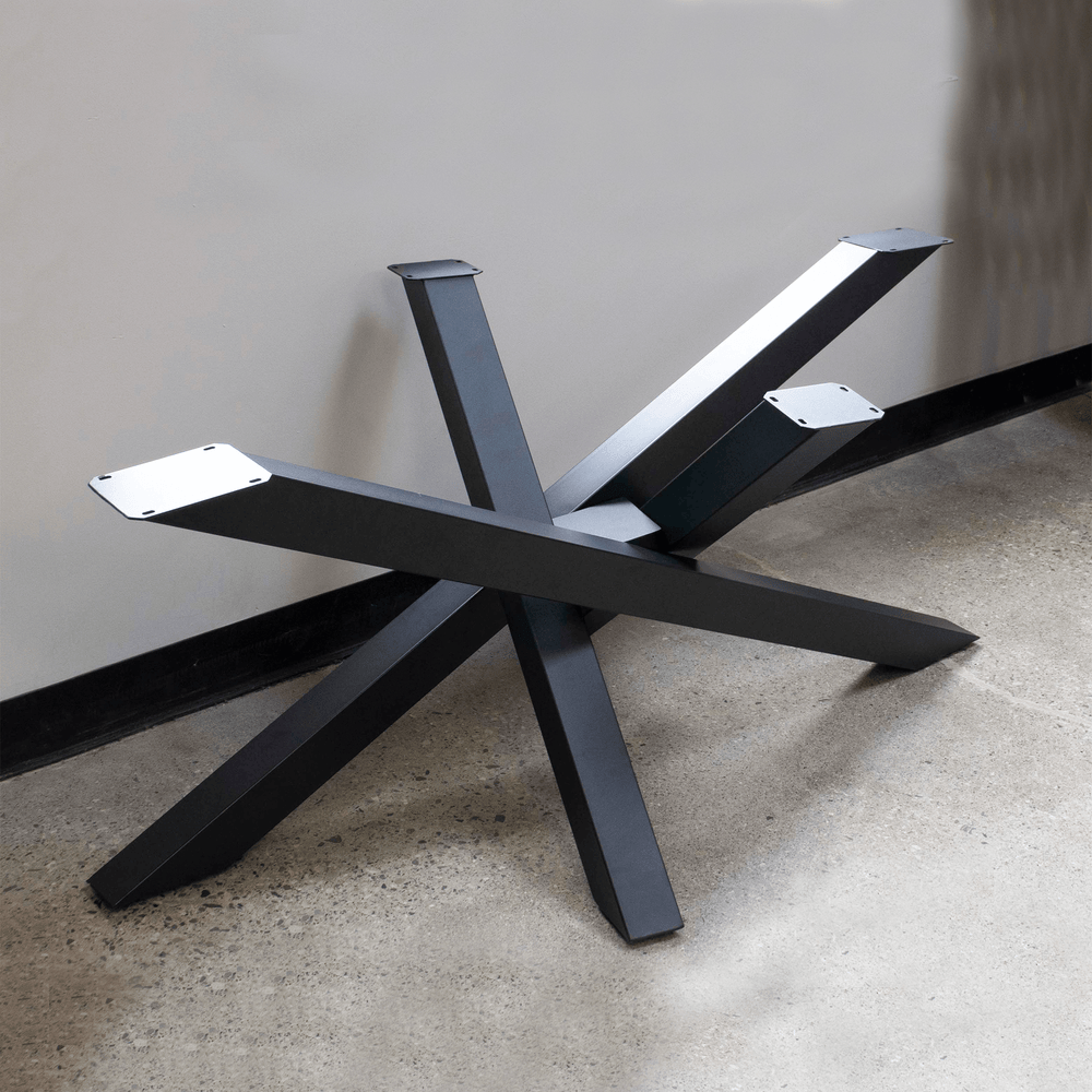 Long Dining Metal Table Legs, Straw Bundle Shaped, SS1710