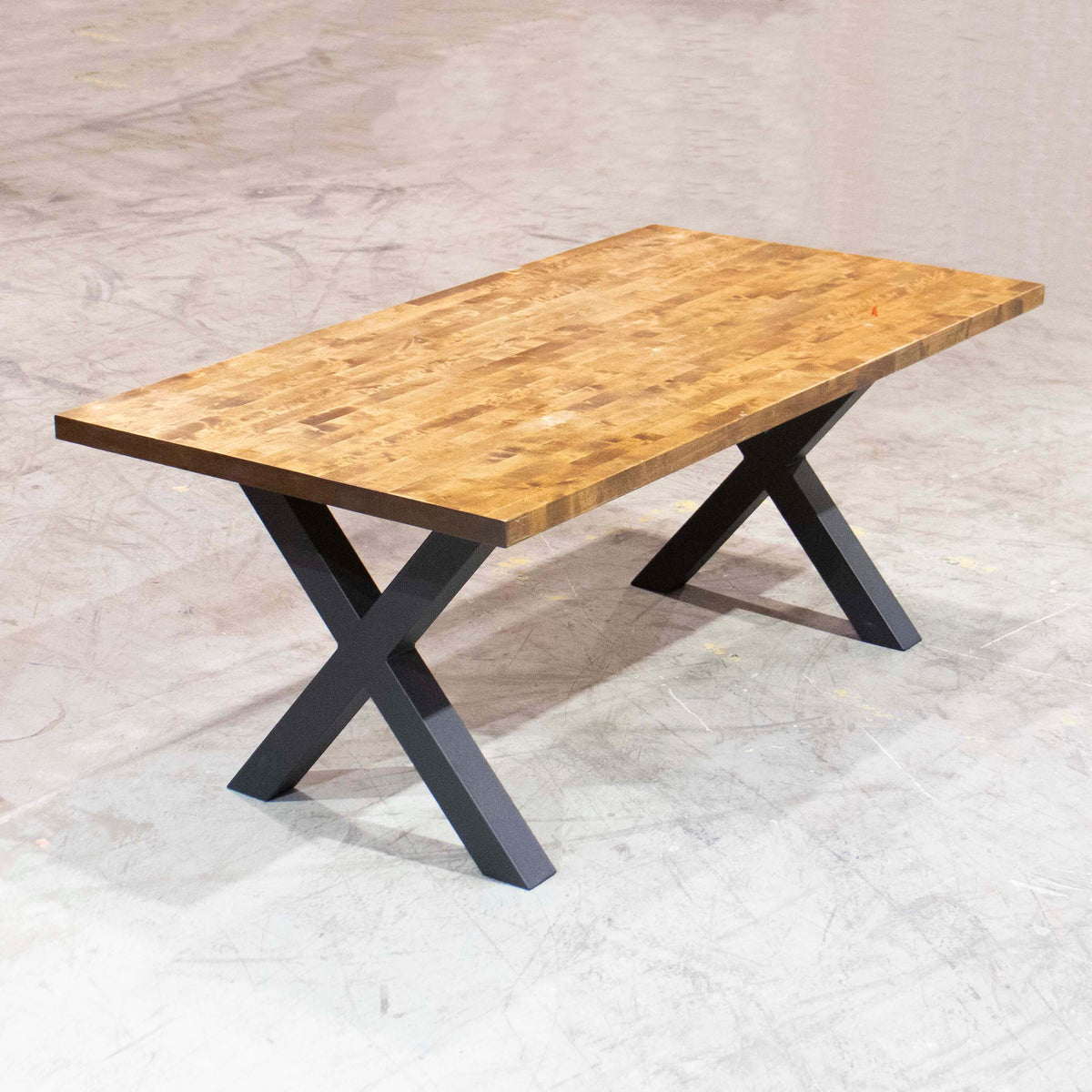 SS004 Strong X Shape Dining Table Legs (For heavy table tops), 1 Pair ...