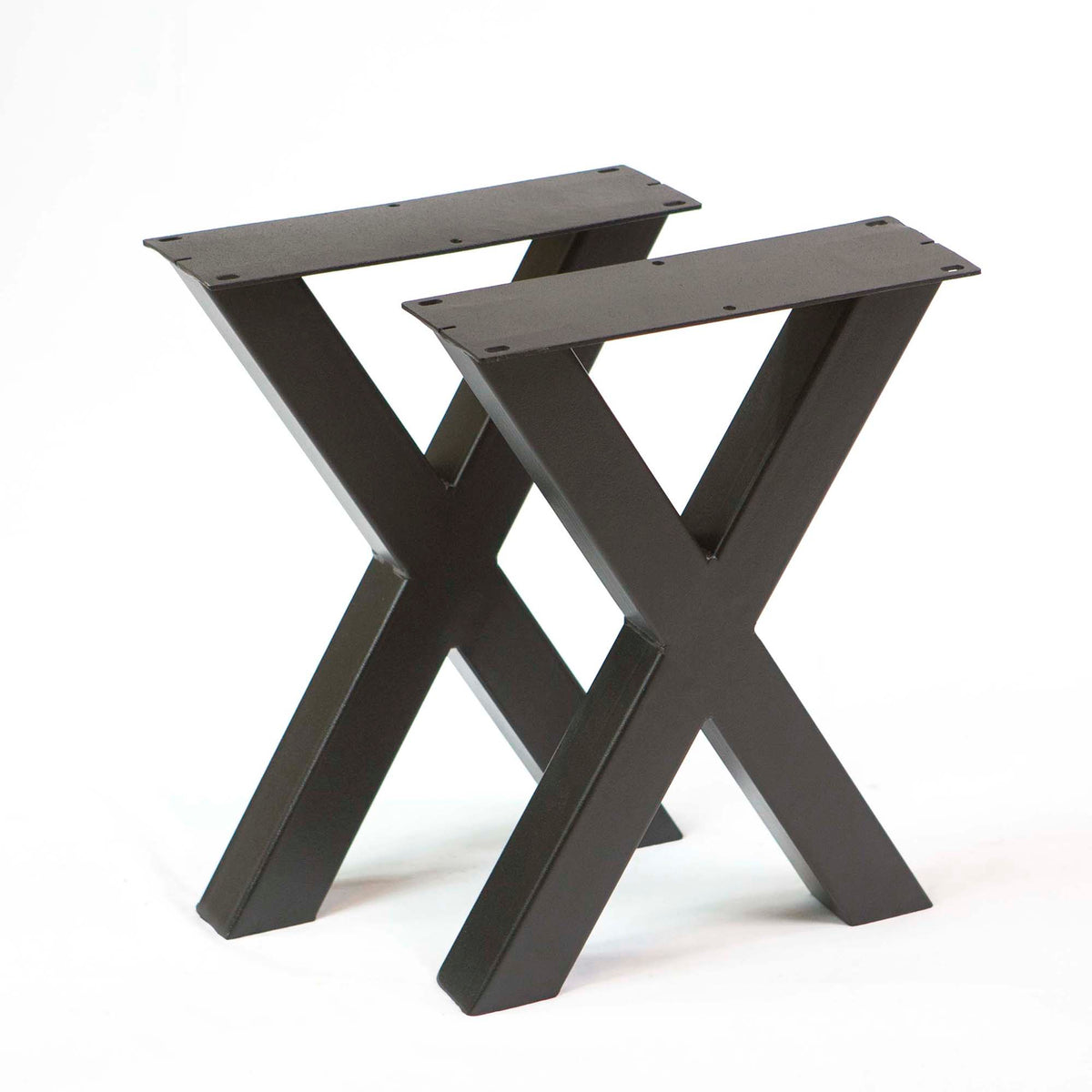 W5037E Heavy duty Bench X legs, 1 Pair 40cm tall 31cm wide - taylorsc.co.uk